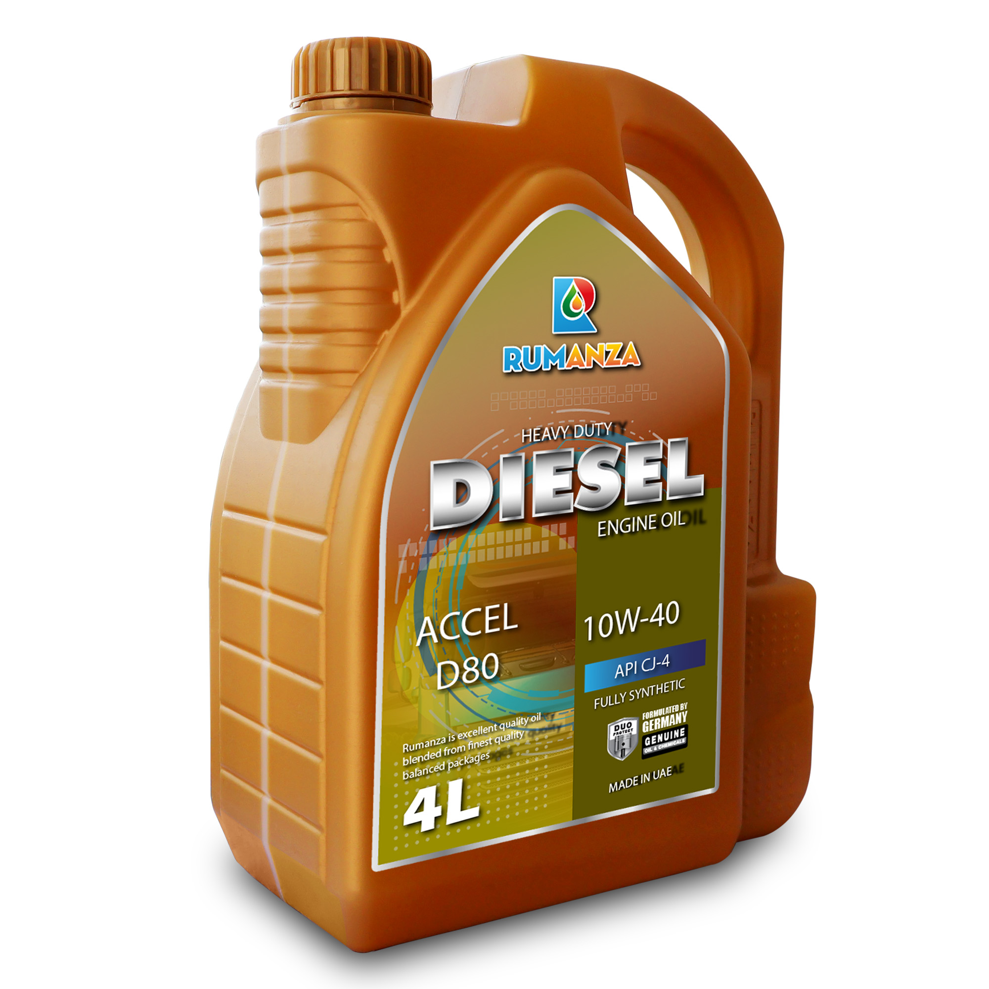 RUMANZA Accel-D80 Diesel Engine Oil – Rumanza Lubricants
