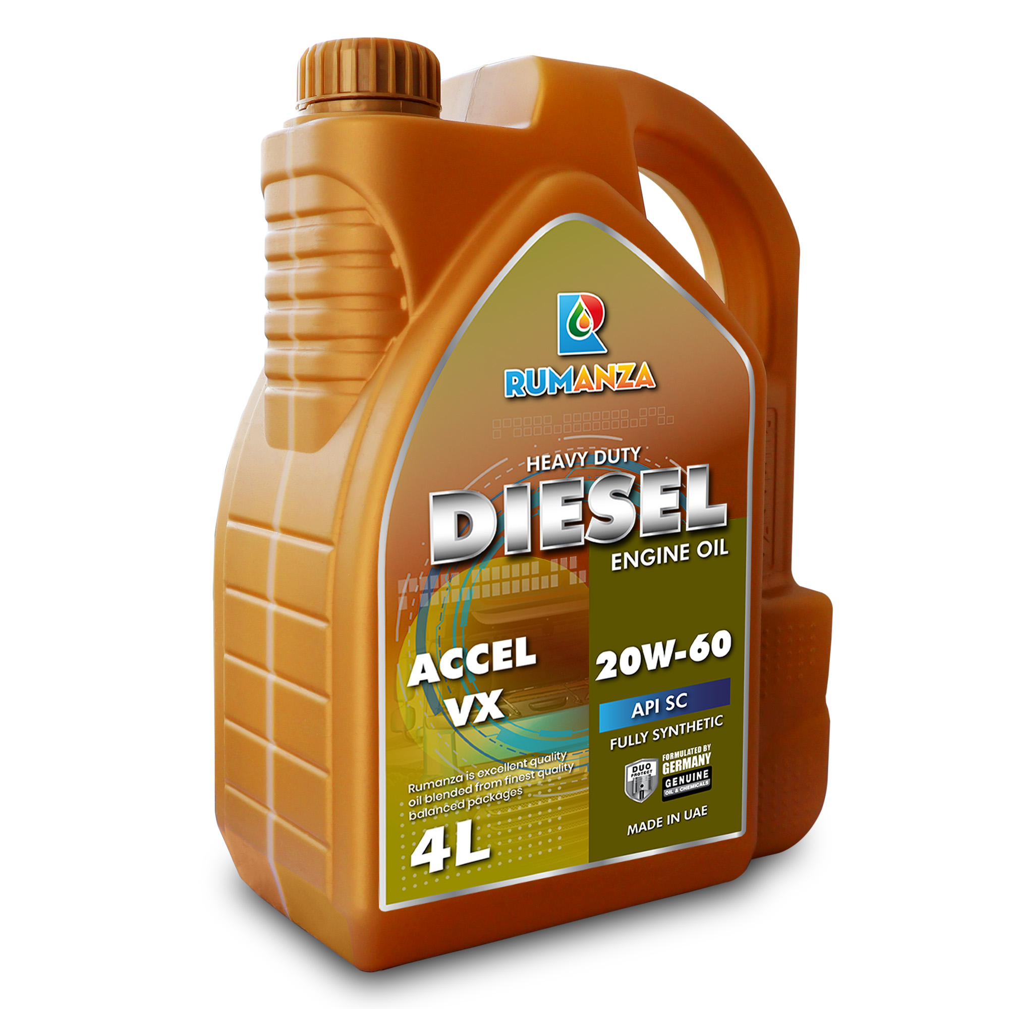 RUMANZA Accel-VX Diesel Engine Oil – Rumanza Lubricants