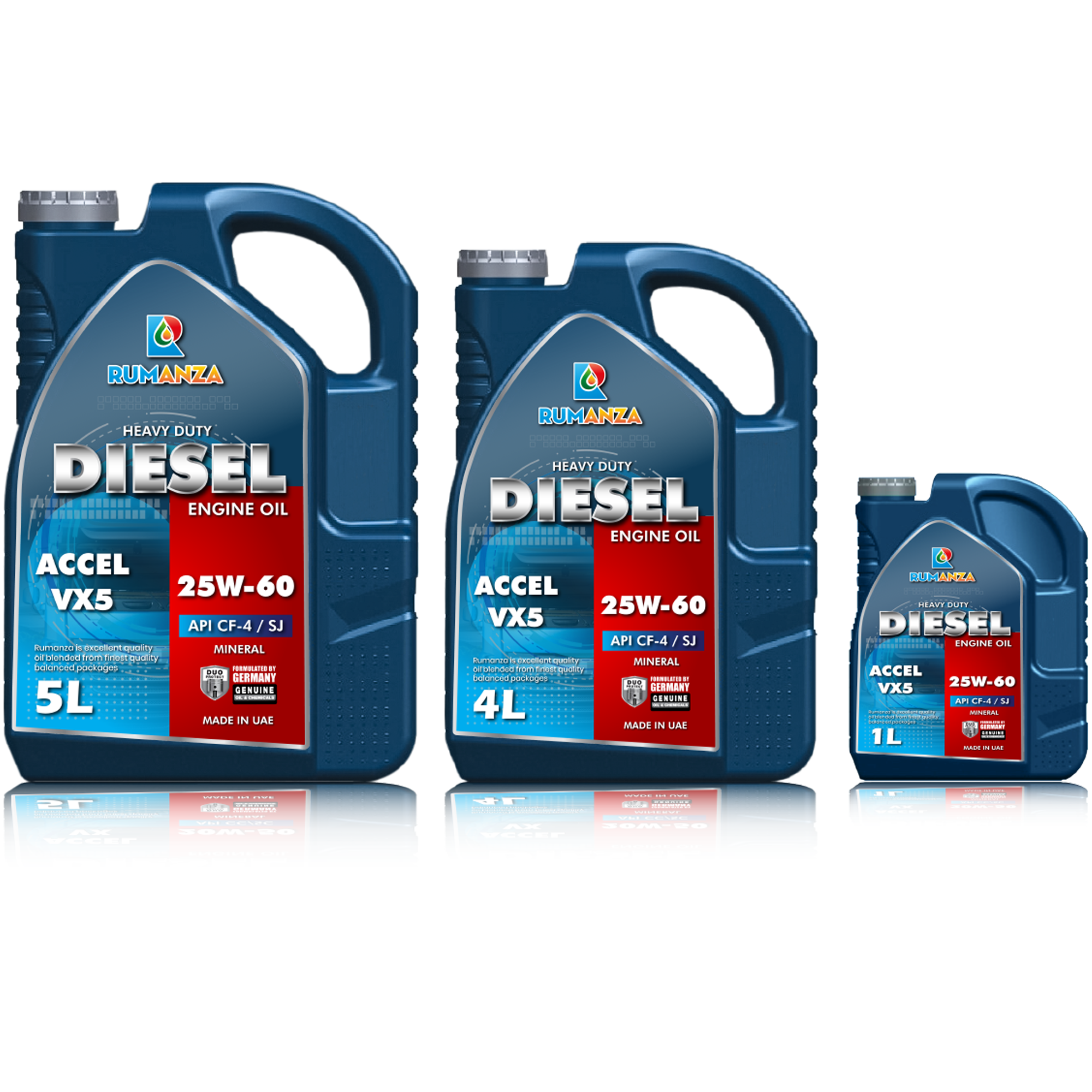 RUMANZA Accel-VX5 DIESEL ENGINE OIL – Rumanza Lubricants